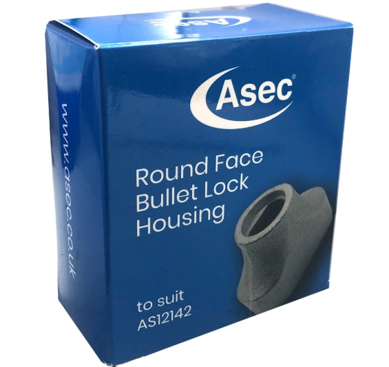Asec Round Faced Bullet Lock Housing – Secure Choice